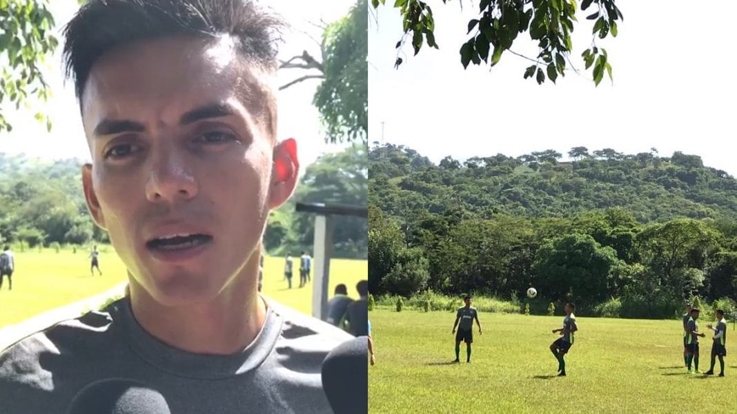 Marvin Ramos hablando del juego por la jornada 2 del torneo apertura ...