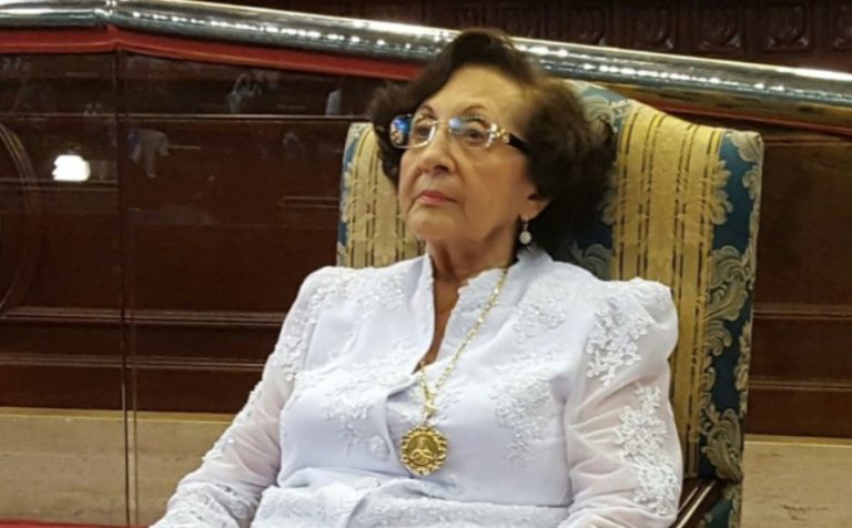 Fallece doña Lilian Hasbún de Batarse; Asamblea autoriza inhumación en ...